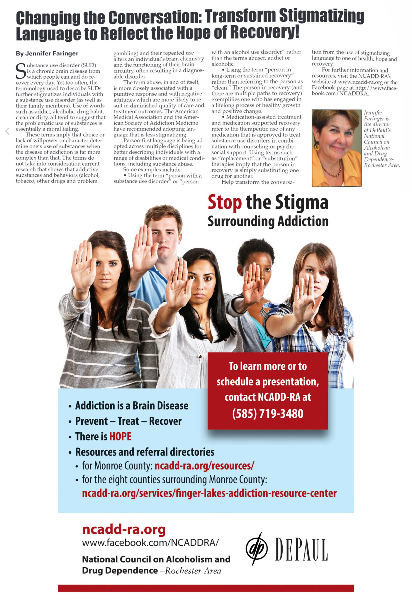 Changing the Conversation: Transforming Stigmatizing Language to ...