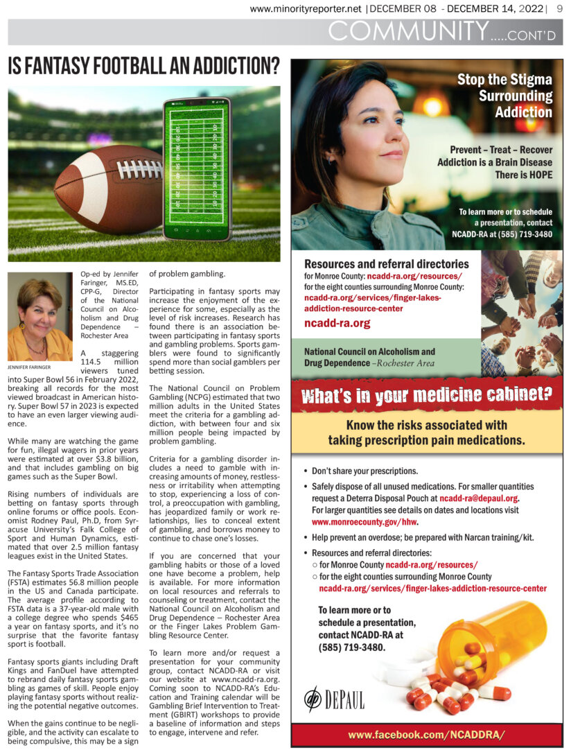 Is Fantasy Football an Addiction? (In Good Health: December 2022 ...